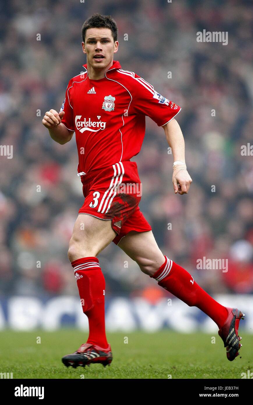 STEVE FINNAN LIVERPOOL FC ANFIELD LIVERPOOL ENGLAND 03 February 2007 ...