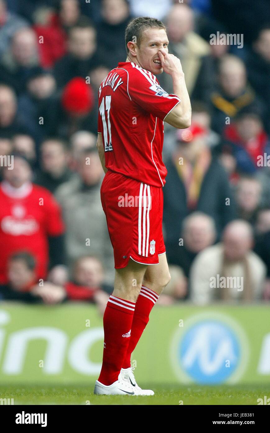 CRAIG BELLAMY LIVERPOOL FC ANFIELD LIVERPOOL ENGLAND 03 February 2007 ...