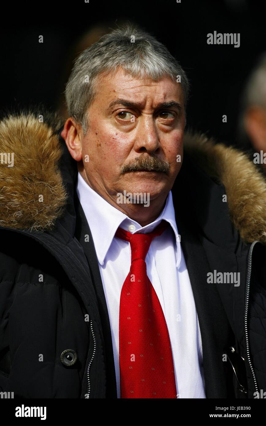 DAVID MOORES LIVERPOOL FC CHAIRMAN ANFIELD LIVERPOOL ENGLAND 03 March ...