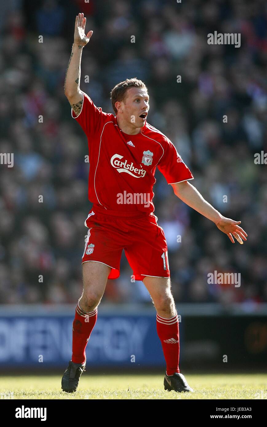 CRAIG BELLAMY LIVERPOOL FC ANFIELD LIVERPOOL ENGLAND 03 March 2007 ...