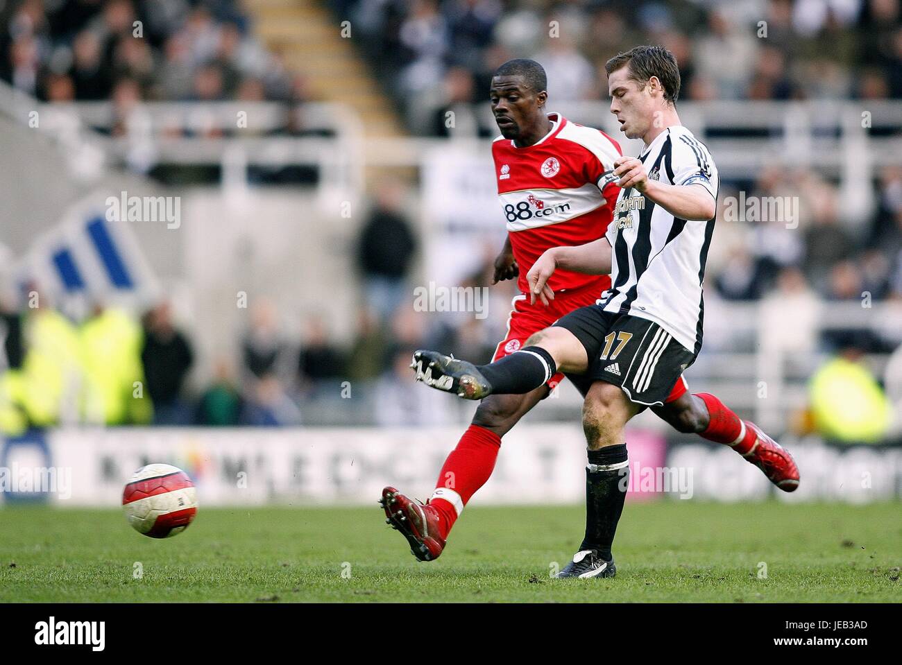 GEORGE BOATENG & SCOTT PARKER NEWCASTLE V MIDDLESBROUGH ST JAMES PARK ...