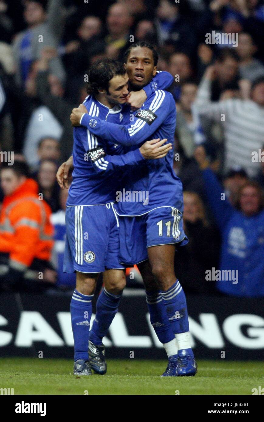 RICARDO CARVALHO DIDIER DROGBA ARSENAL V CHELSEA MILLENNIUM STADIUM ...