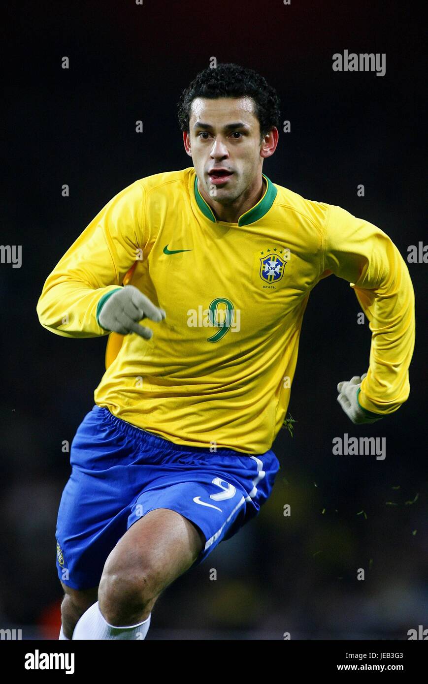FRED BRAZIL & OLYMPIQUE LYON THE EMIRATES STADIUM ARSENAL LONDON 06 ...