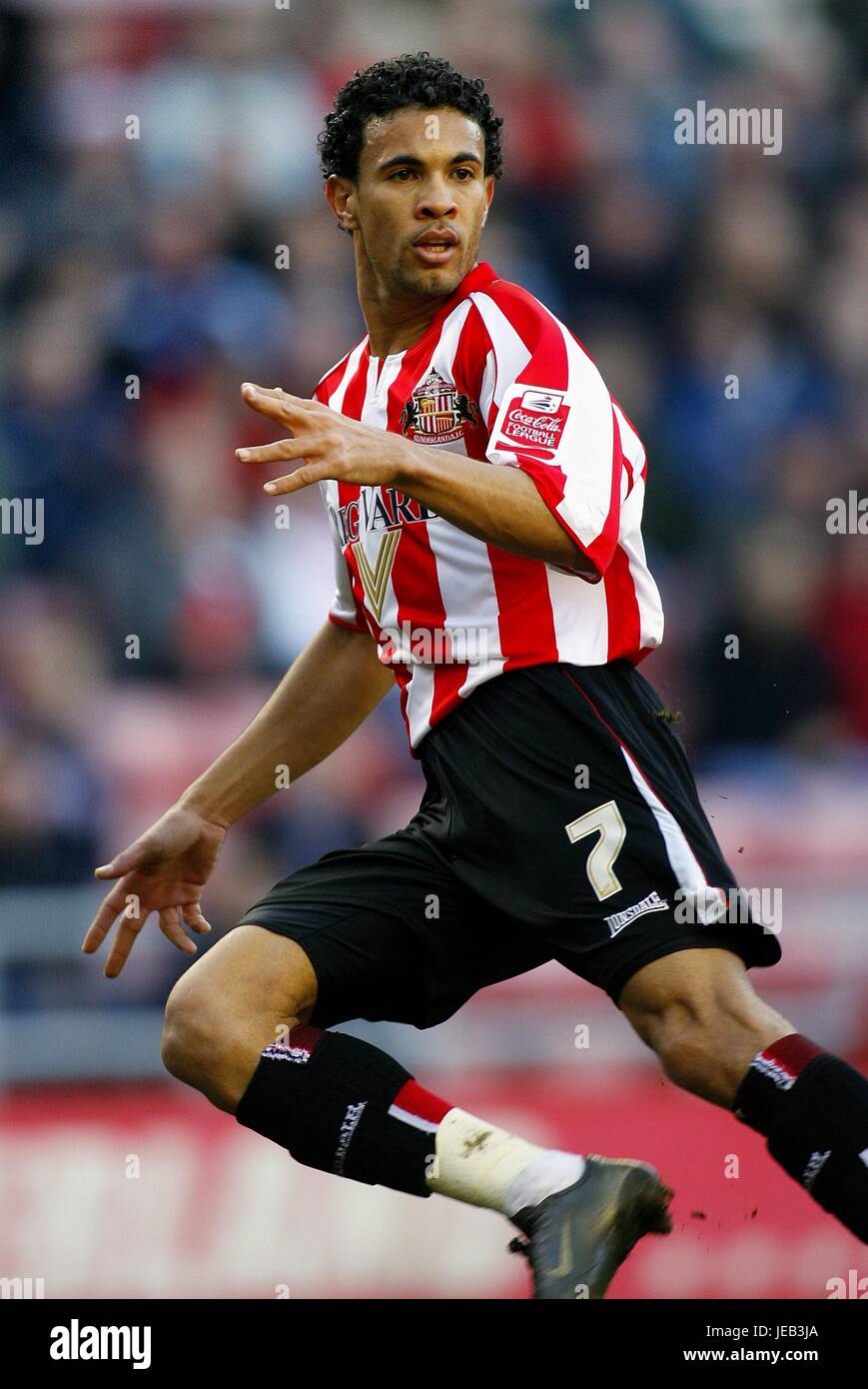 CARLOS EDWARDS SUNDERLAND FC STADIUM OF LIGHT SUNDERLAND ENGLAND 17 ...