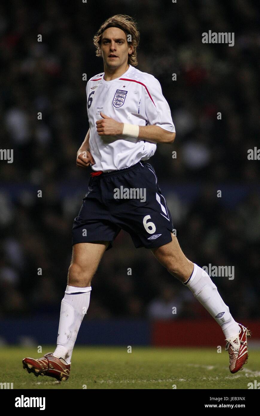 JONATHAN WOODGATE ENGLAND & MIDDLESBROUGH FC OLD TRAFFORD MANCESTER ...