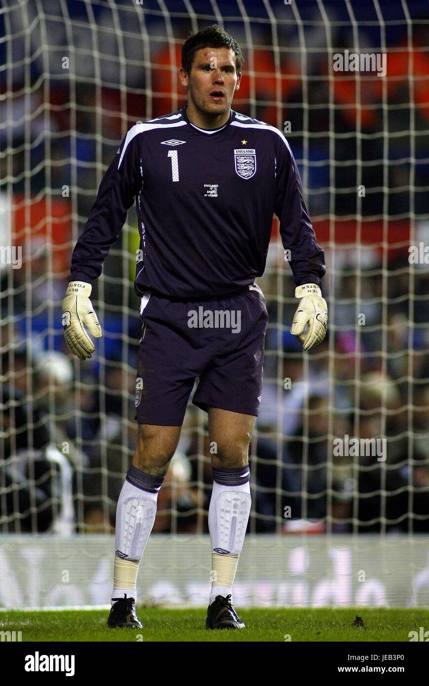 BEN FOSTER ENGLAND & WATFORD FC OLD TRAFFORD MANCESTER ENGLAND 07 ...