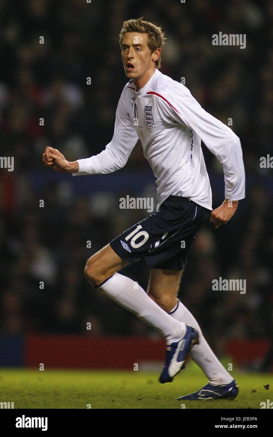 PETER CROUCH ENGLAND & LIVERPOOL FC OLD TRAFFORD MANCESTER ENGLAND 07 ...