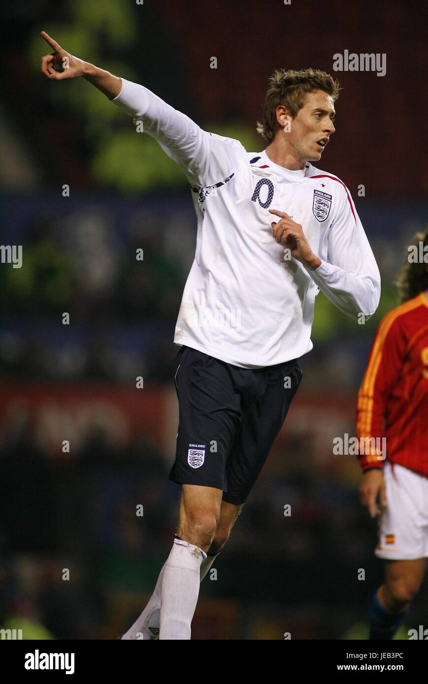 PETER CROUCH ENGLAND & LIVERPOOL FC OLD TRAFFORD MANCESTER ENGLAND 07 ...