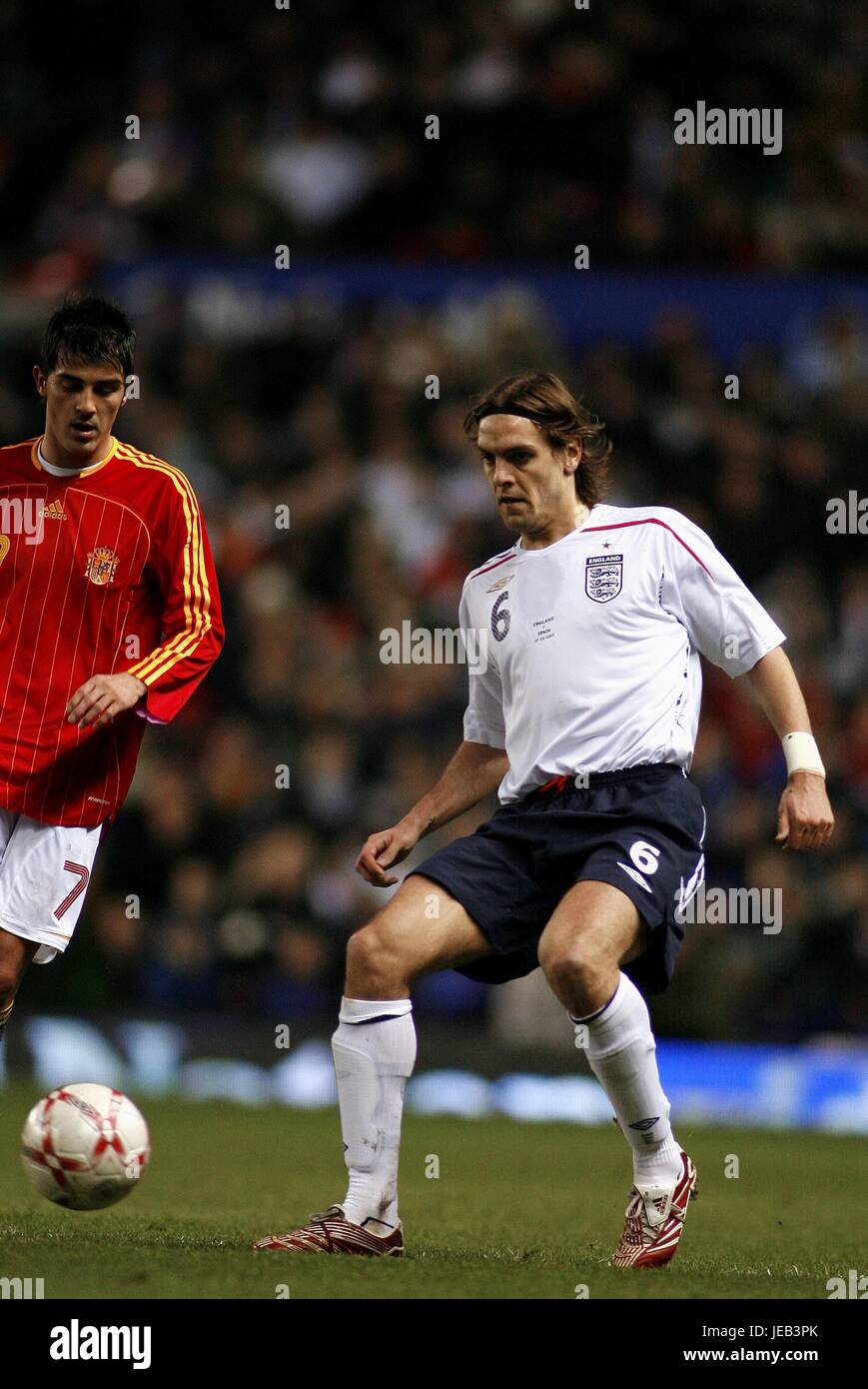 JONATHAN WOODGATE ENGLAND & MIDDLESBROUGH FC OLD TRAFFORD MANCESTER ...