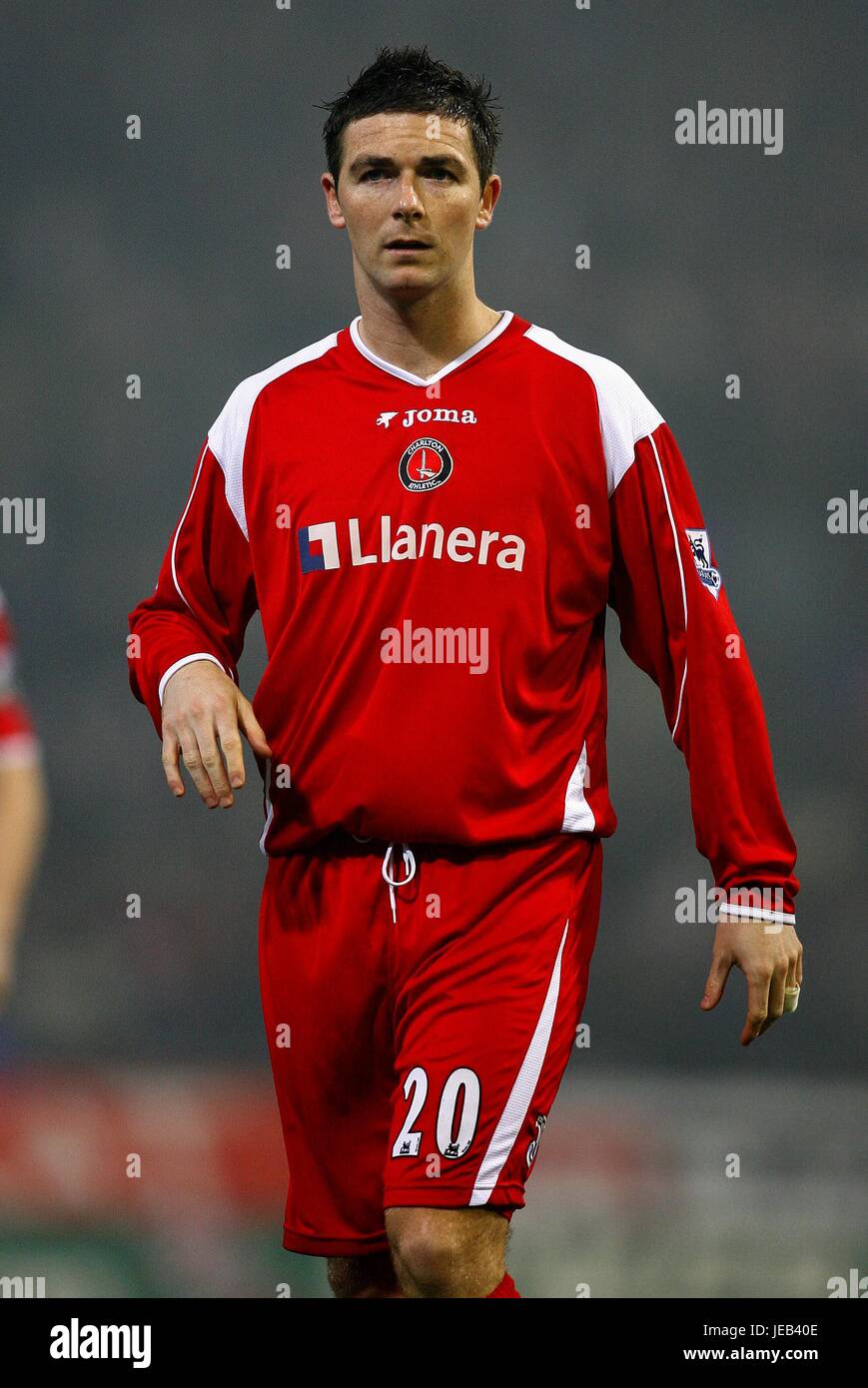 BRYAN HUGHES CHARLTON ATHLETIC FC REEBOK STADIUM BOLTON ENGLAND 31 ...