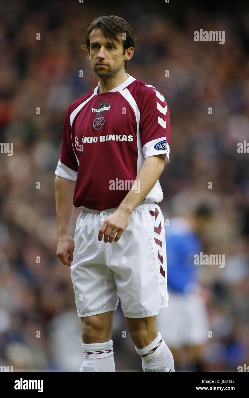 NEIL MCCANN HEART OF MIDLOTHIAN FC IBROX GLASGOW SCOTLAND 27 January ...