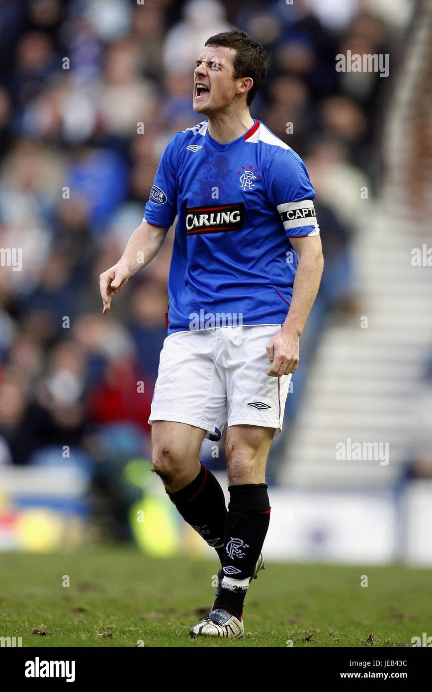 BARRY FERGUSON GLASGOW RANGERS FC IBROX GLASGOW SCOTLAND 27 January ...