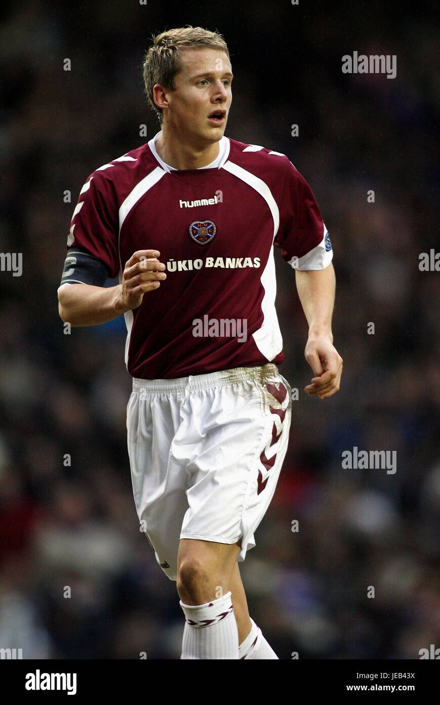CHRISTOPHE BERRA HEART OF MIDLOTHIAN FC IBROX GLASGOW SCOTLAND 27 ...