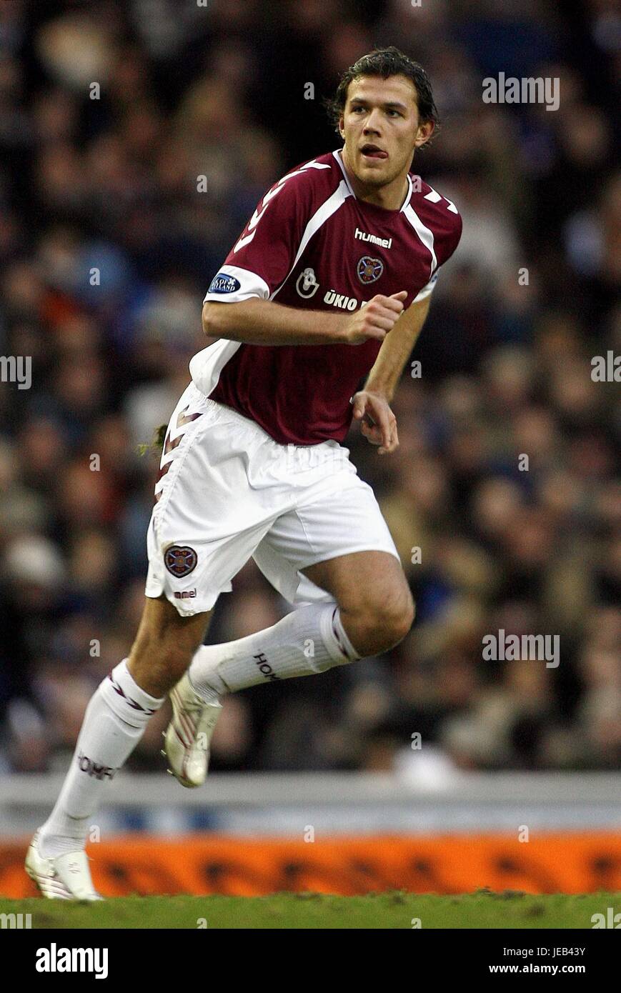 ROMAN BEDNAR HEART OF MIDLOTHIAN FC IBROX GLASGOW SCOTLAND 27 January ...