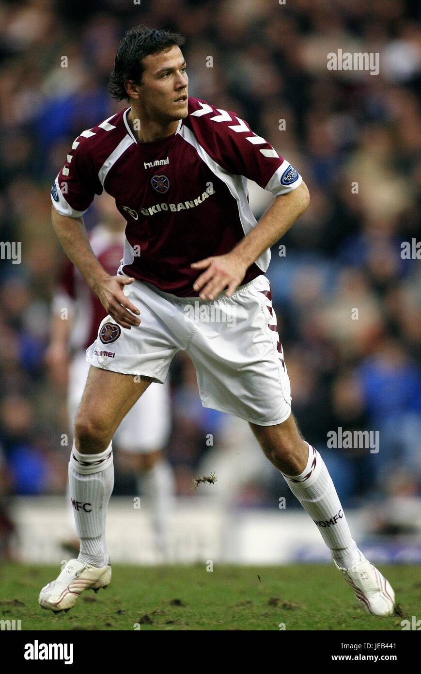 ROMAN BEDNAR HEART OF MIDLOTHIAN FC IBROX GLASGOW SCOTLAND 27 January ...
