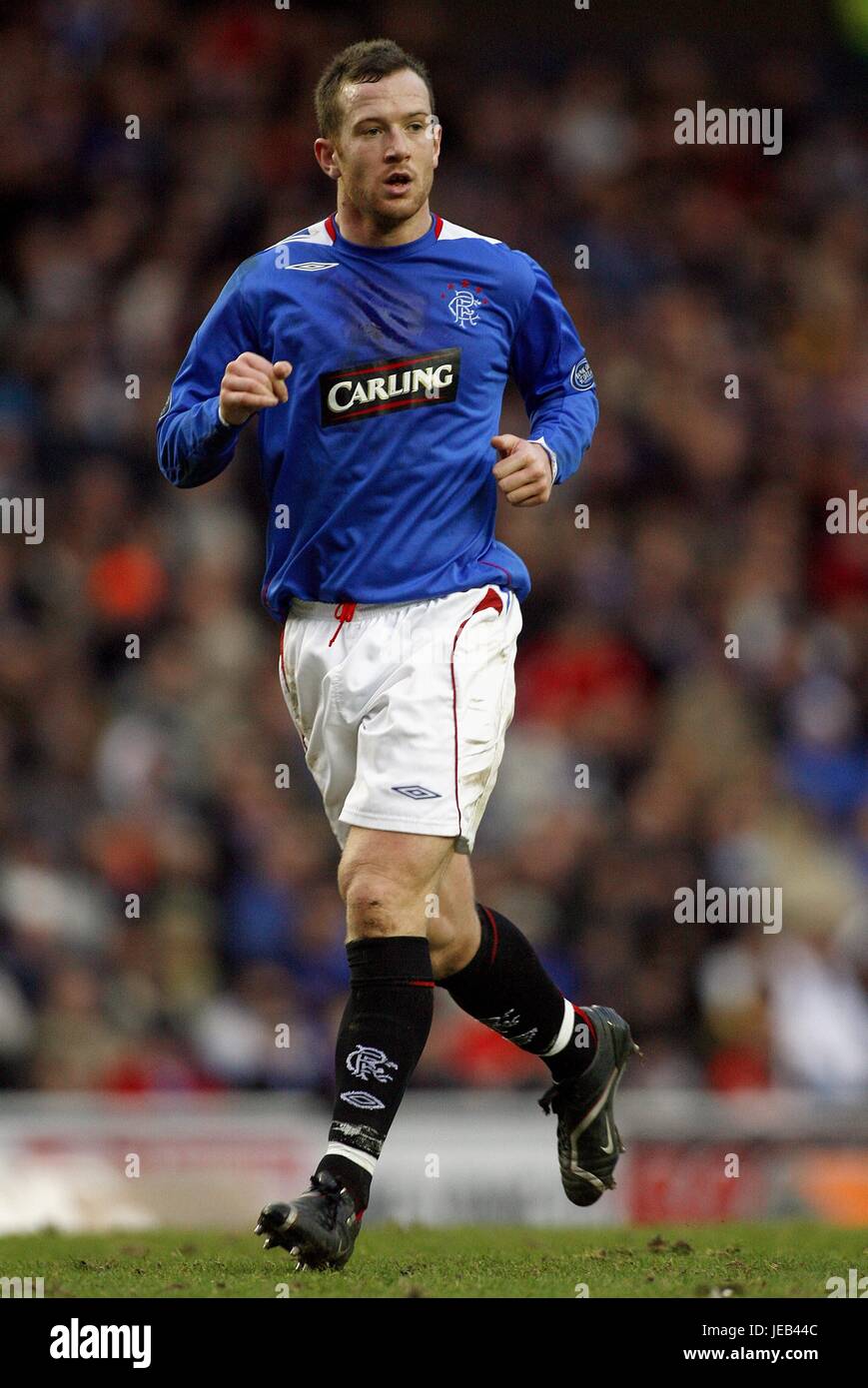 CHARLIE ADAM GLASGOW RANGERS FC IBROX GLASGOW SCOTLAND 27 January 2007 ...