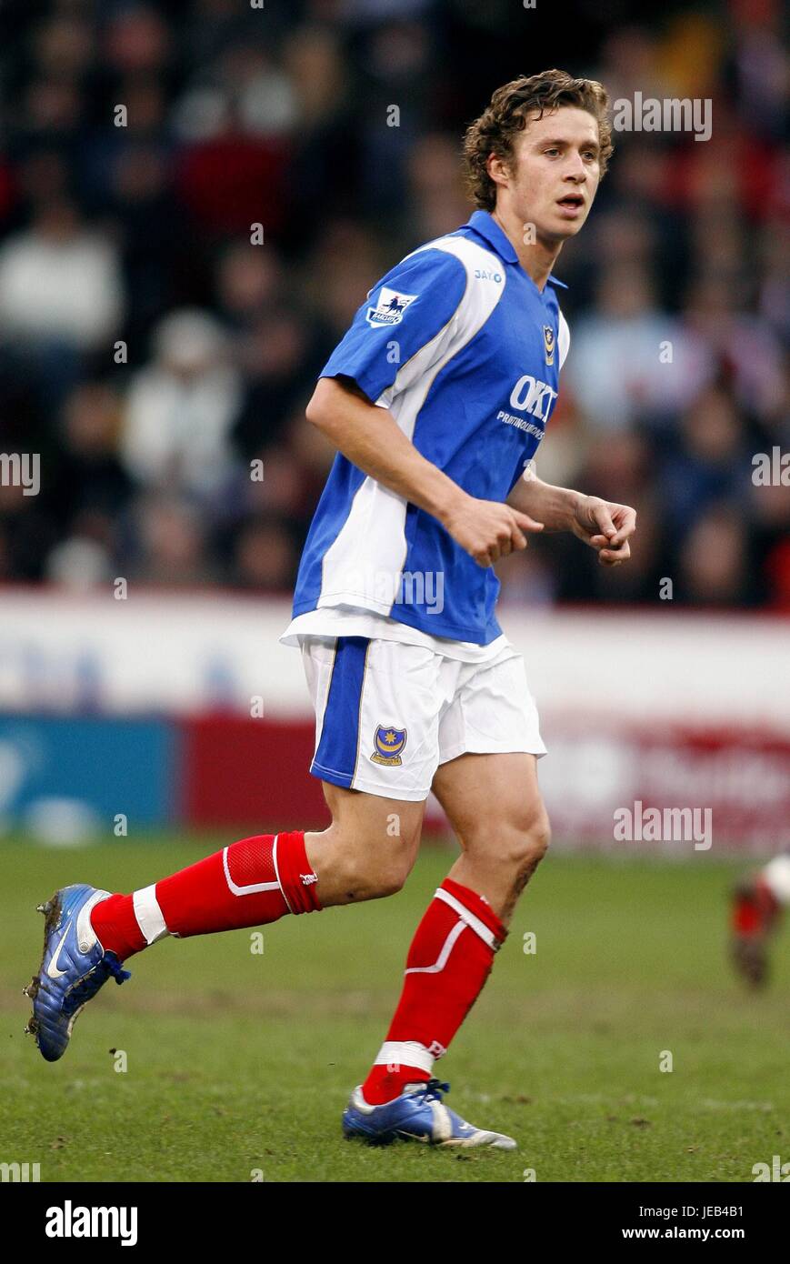 SEAN DAVIS PORTSMOUTH FC BRAMALL LANE SHEFFIELD ENGLAND 13 January 2007 ...