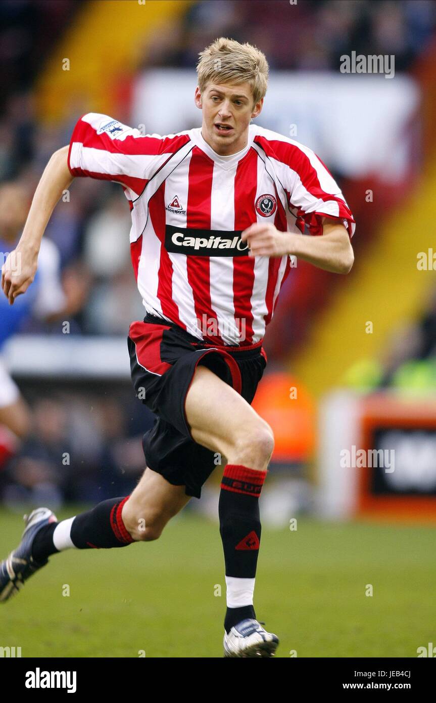 JON STEAD SHEFFIELD UTD V PORTSMOUTH BRAMALL LANE SHEFFIELD ENGLAND 13 ...