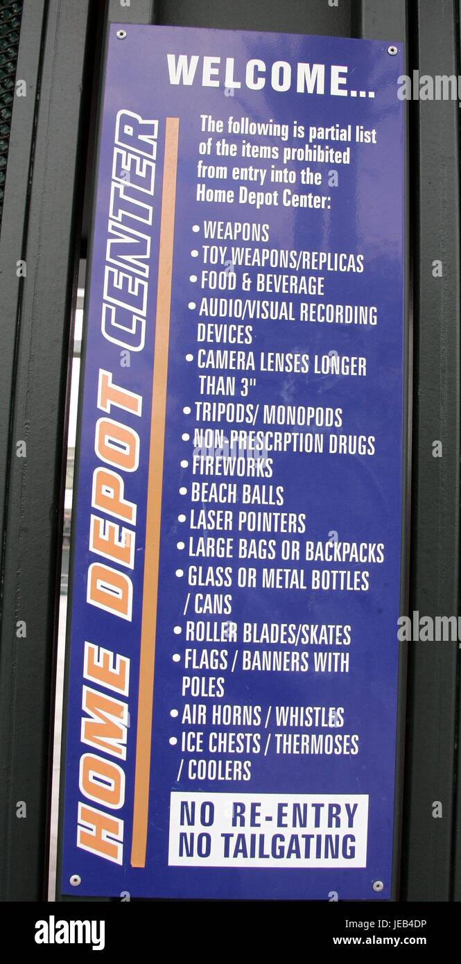 HOME DEPOT CENTRE LA GALAXY STADIUM HOME DEPOT CENTRE CARSON LOS ...