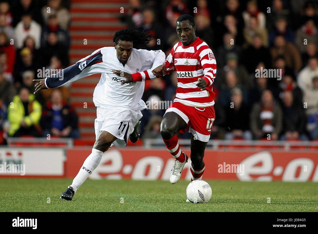RICARDO GARDNER & JONATHAN FOR DONCASTER ROVERS V BOLTON KEEPMOAT ...
