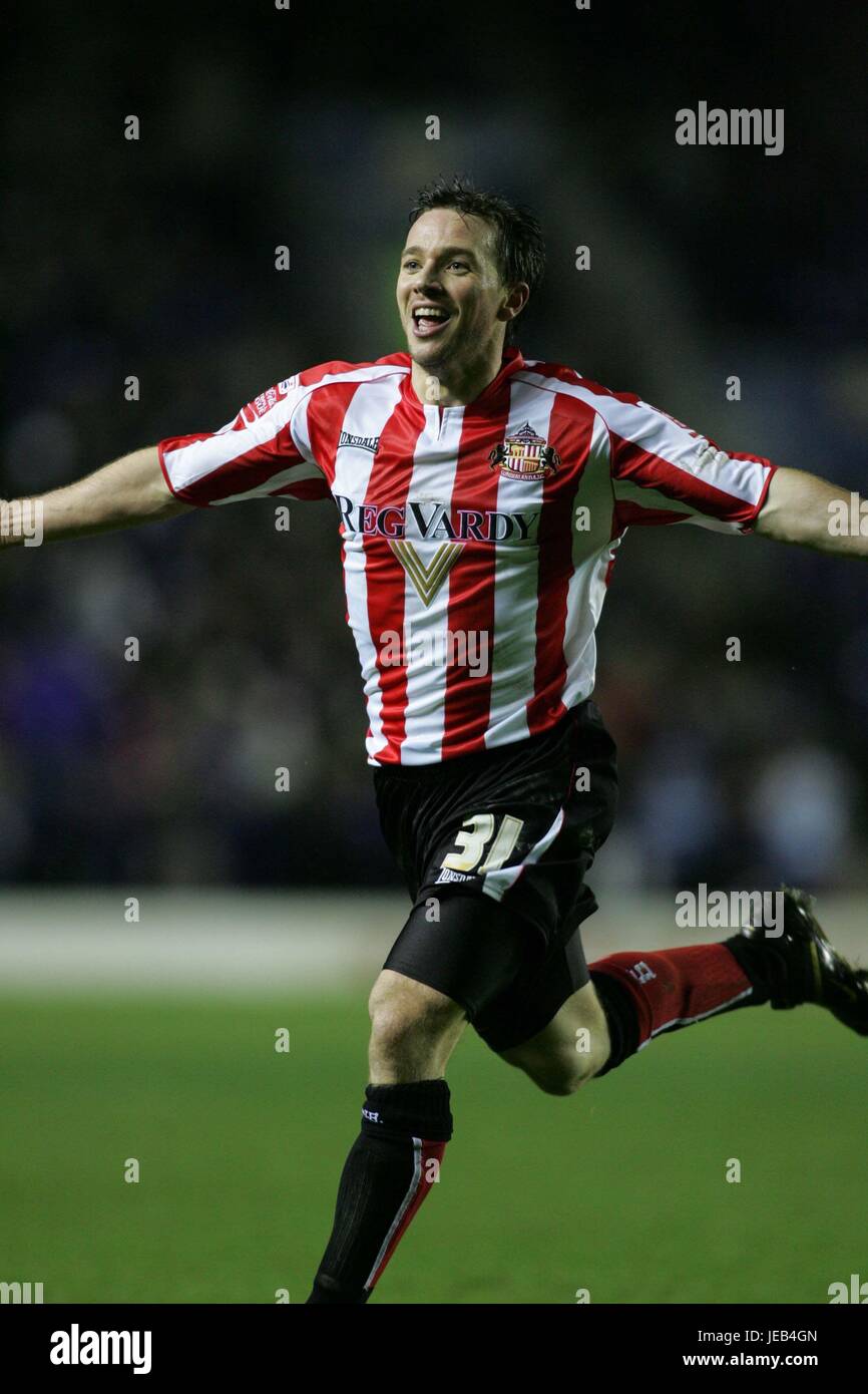 DAVID CONNOLLY ALL SMILES LEICESTER V SUNDERLAND WALKERS STADIUM ...