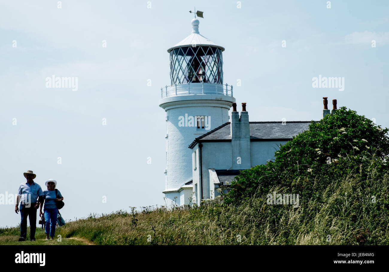 Caldey lighthouse hi-res stock photography and images - Alamy