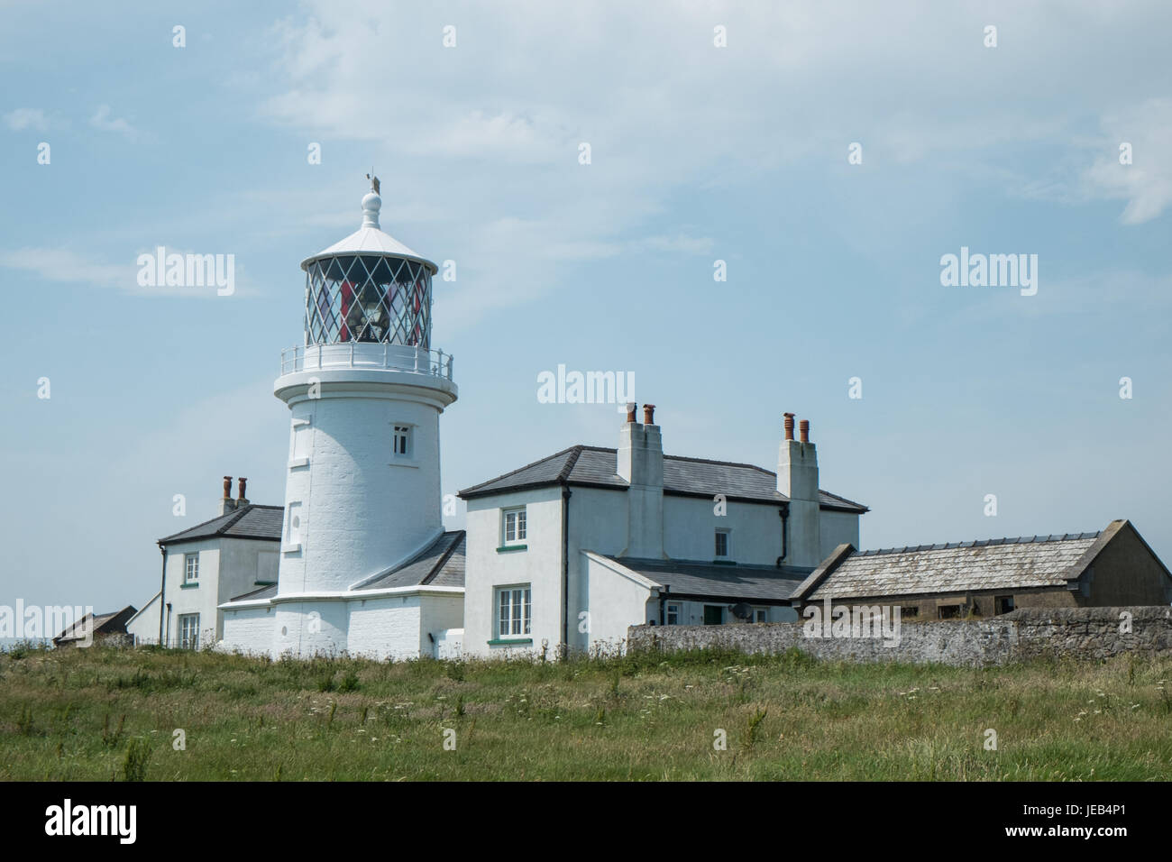 Caldey lighthouse hi-res stock photography and images - Alamy