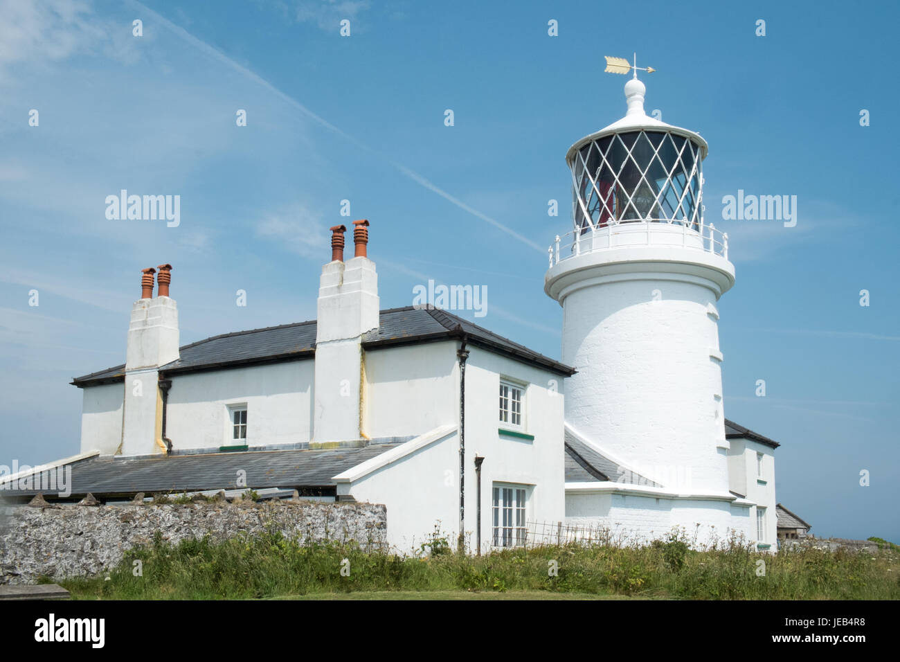 Caldey island lighthouse hi-res stock photography and images - Alamy