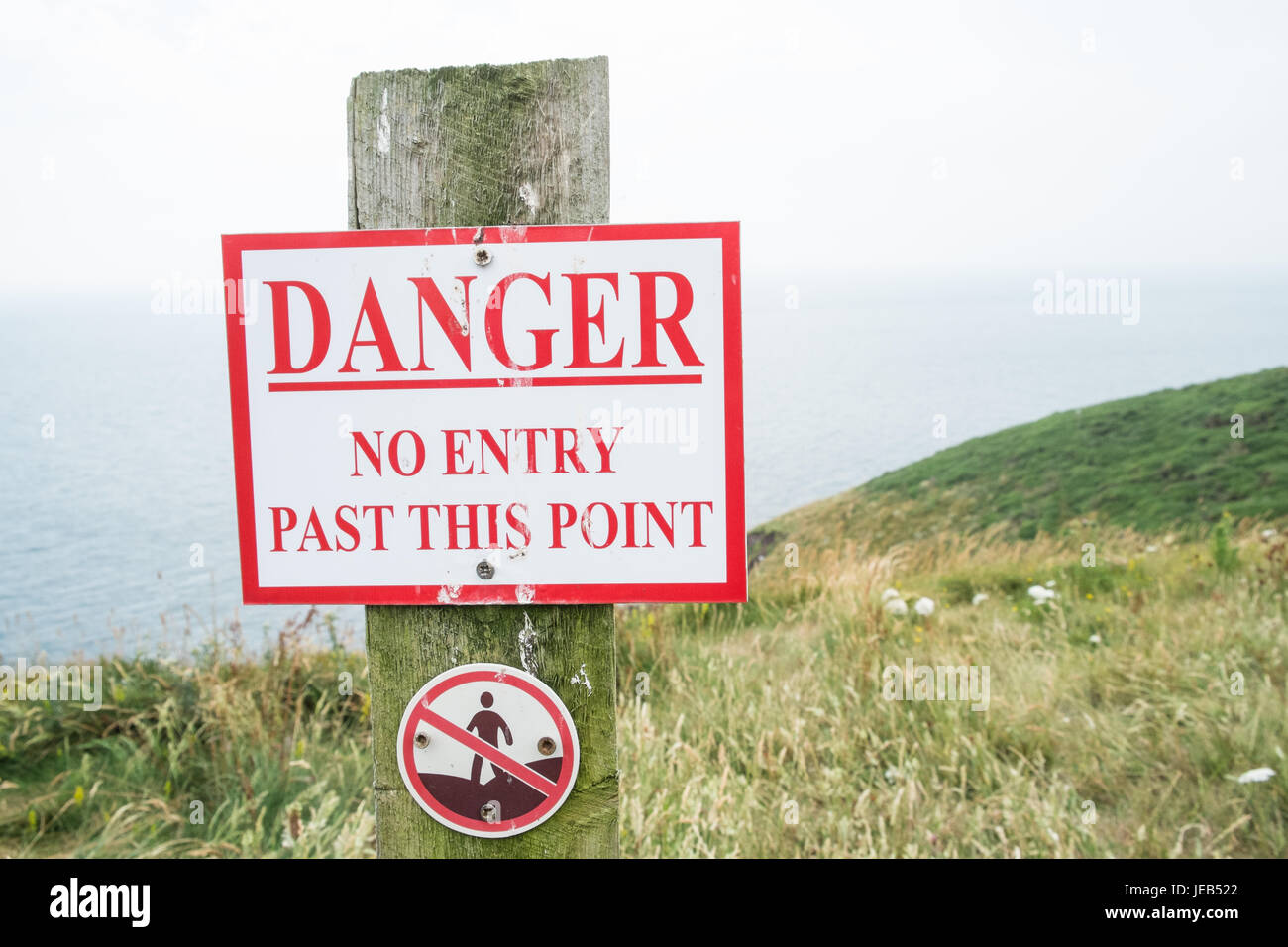 Caldey island sign hi-res stock photography and images - Alamy