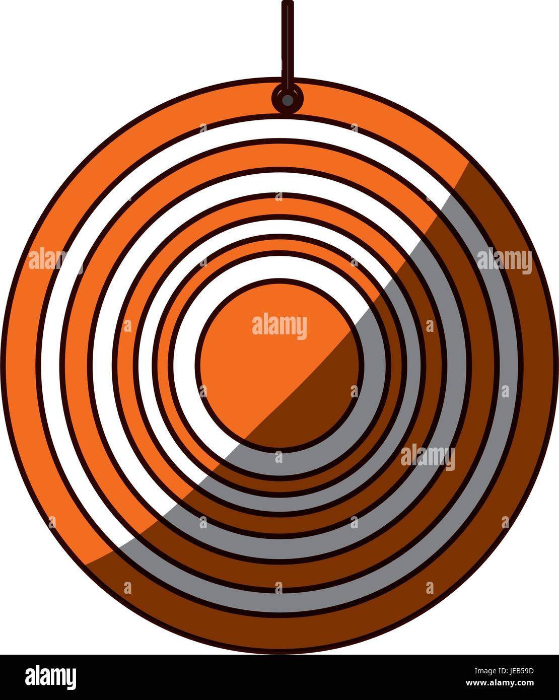 isolated target shooting icon vector illustration graphic design Stock ...