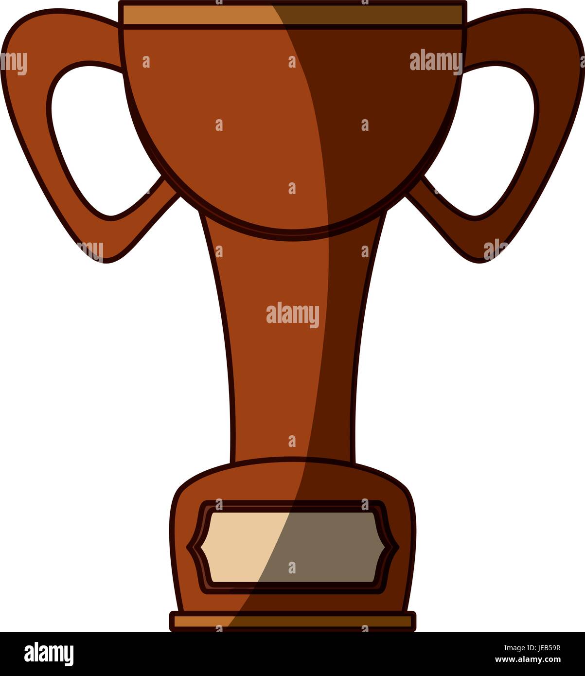 isolated cute trophy icon vector illustration graphic design Stock ...