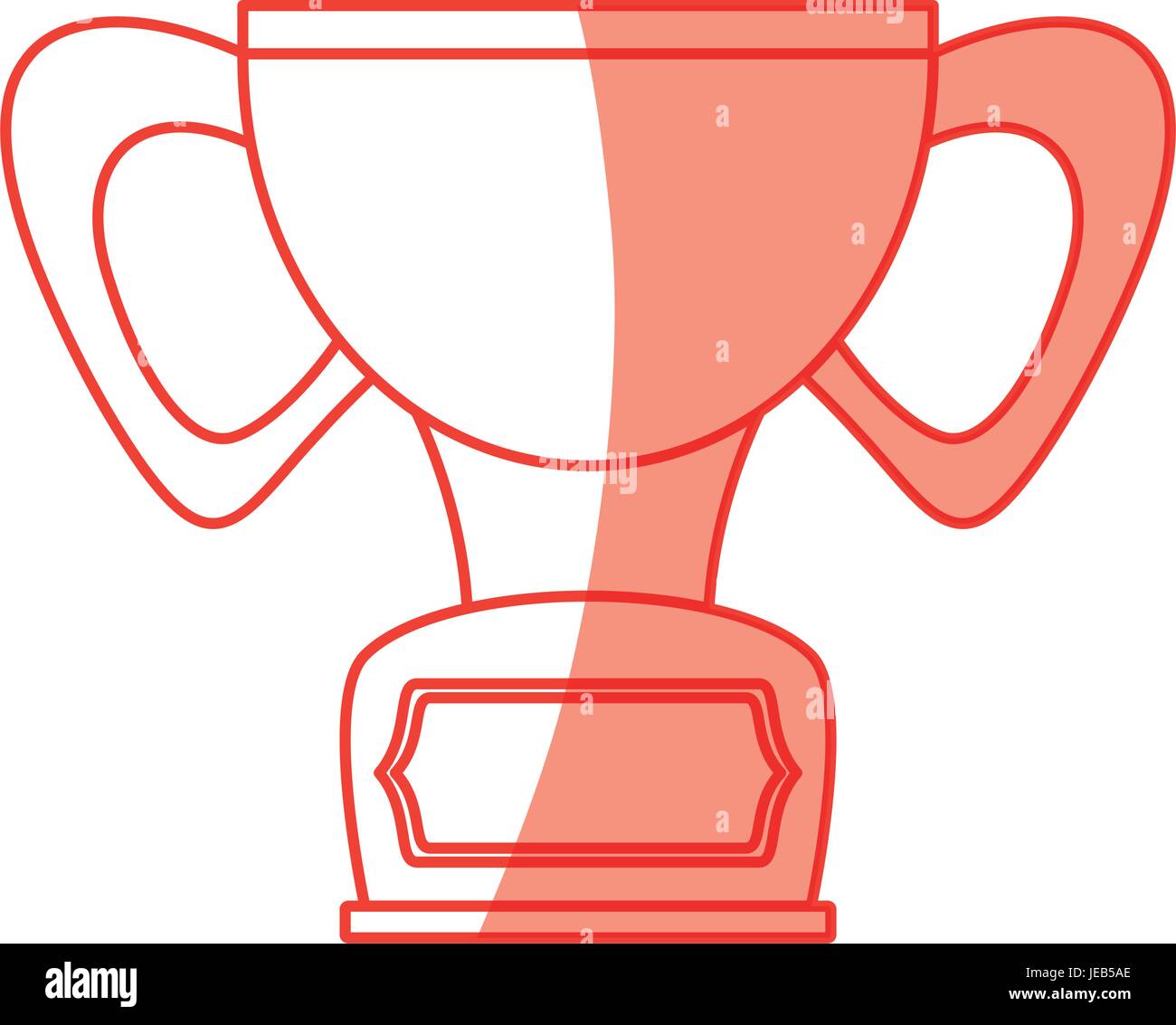 isolated cute trophy icon vector illustration graphic design Stock ...