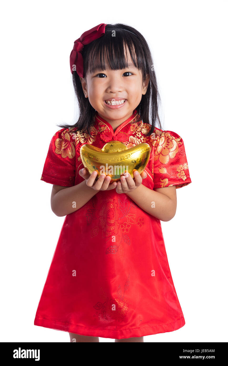 Gold cheongsam hi-res stock photography and images - Alamy