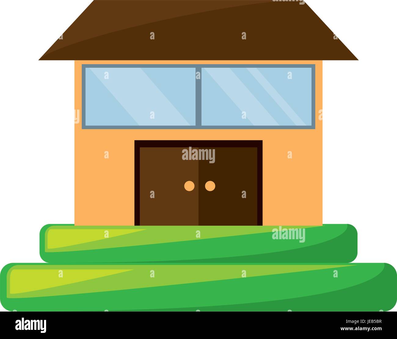 isolated big house Stock Vector Image & Art - Alamy