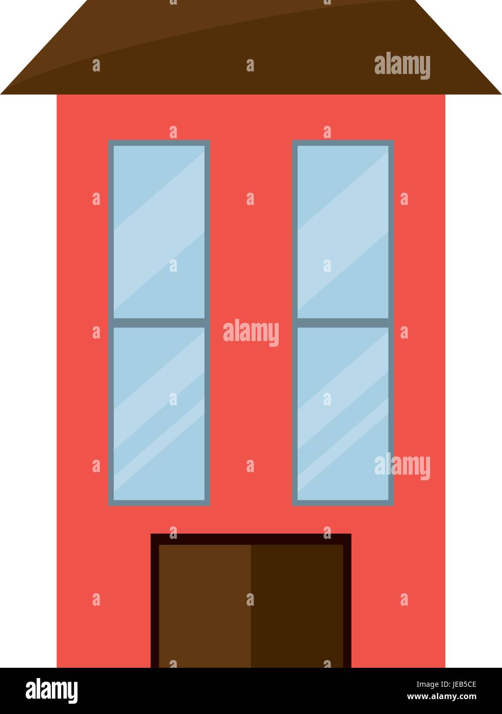 isolated big house Stock Vector Image & Art - Alamy