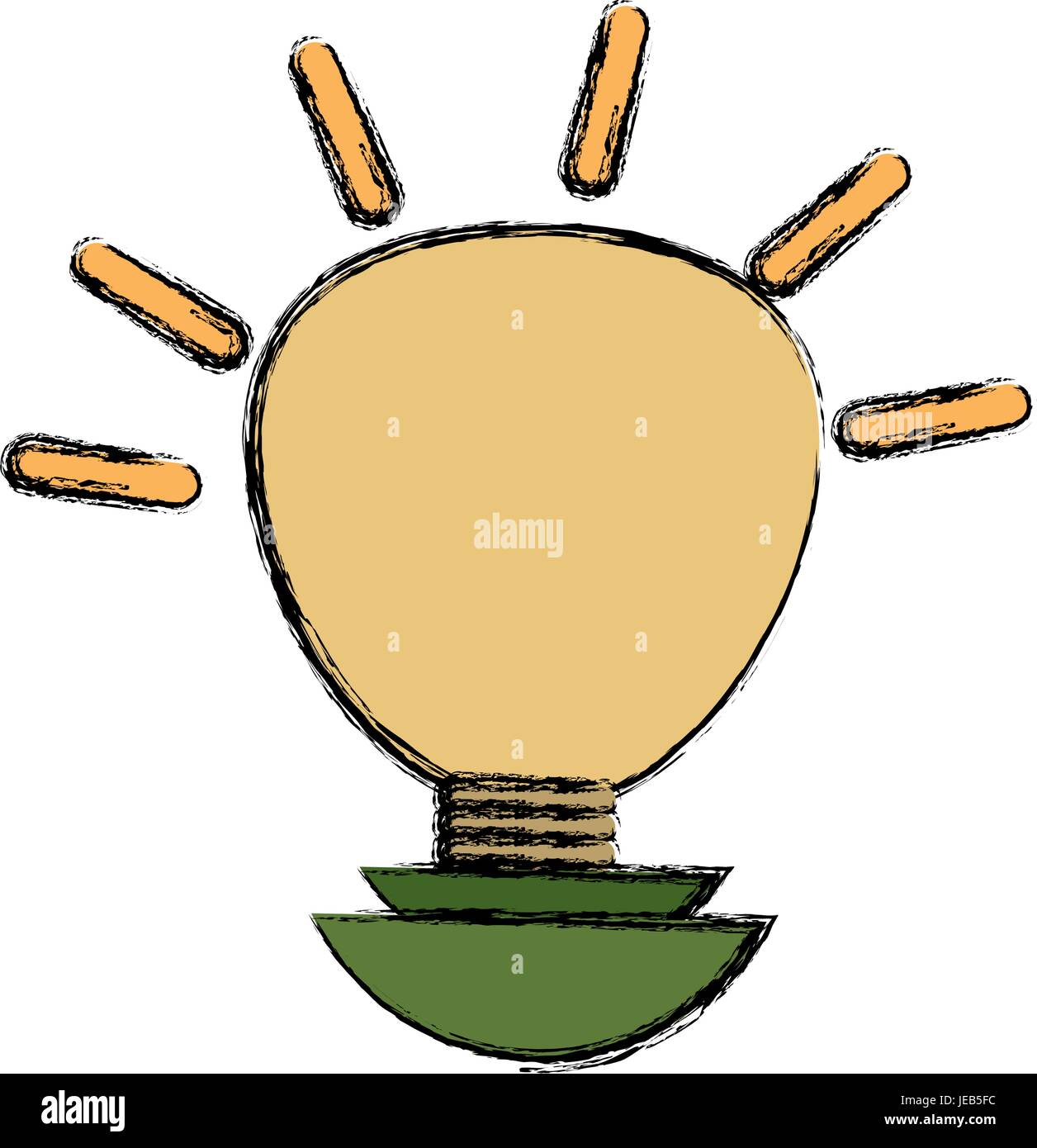 isolated ecologic bulb Stock Vector Image & Art - Alamy