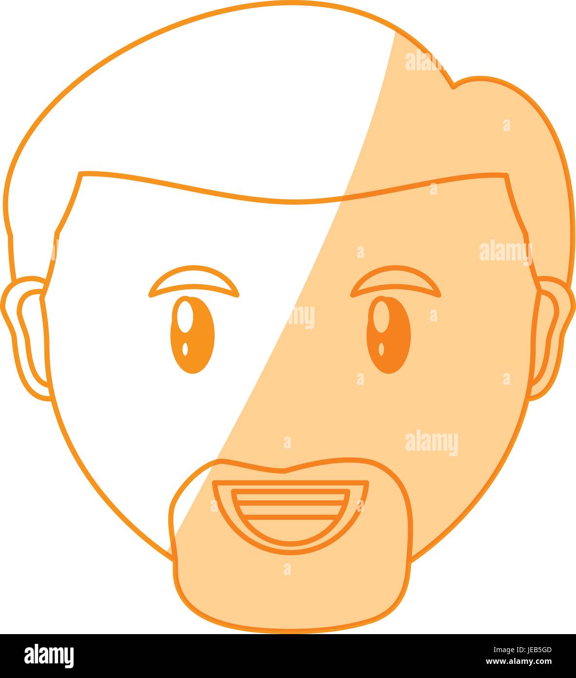 Adult face cartoon Stock Vector Image & Art - Alamy