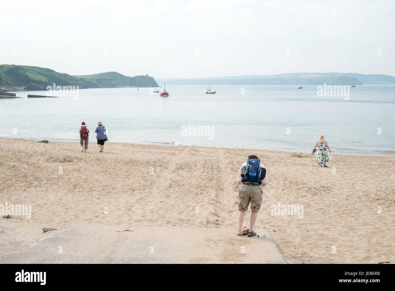 Beach,Priory Beach,Bay,Caldey,Caldy,Island,Caldey Island,monastic ...