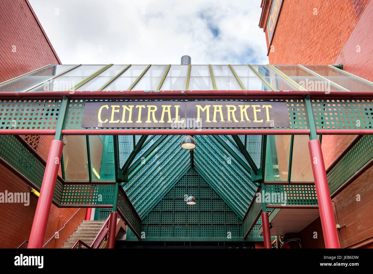 Central market main facade hi-res stock photography and images - Alamy