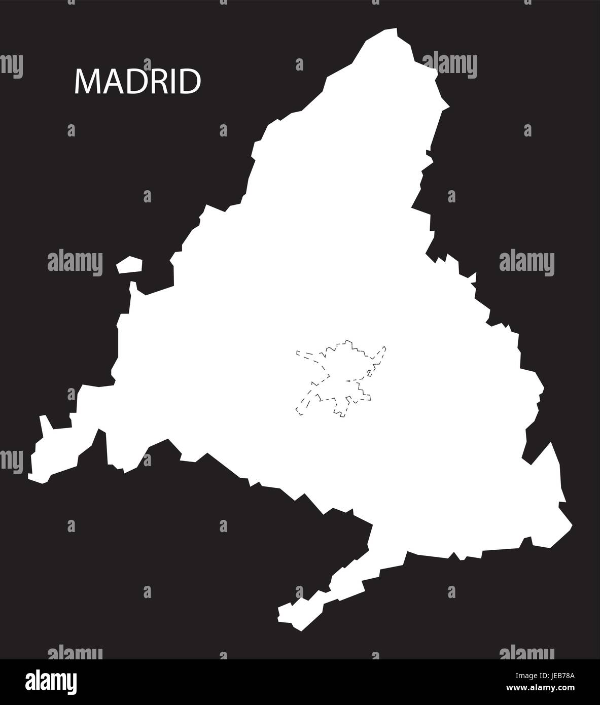 Map of new madrid Stock Vector Images - Alamy
