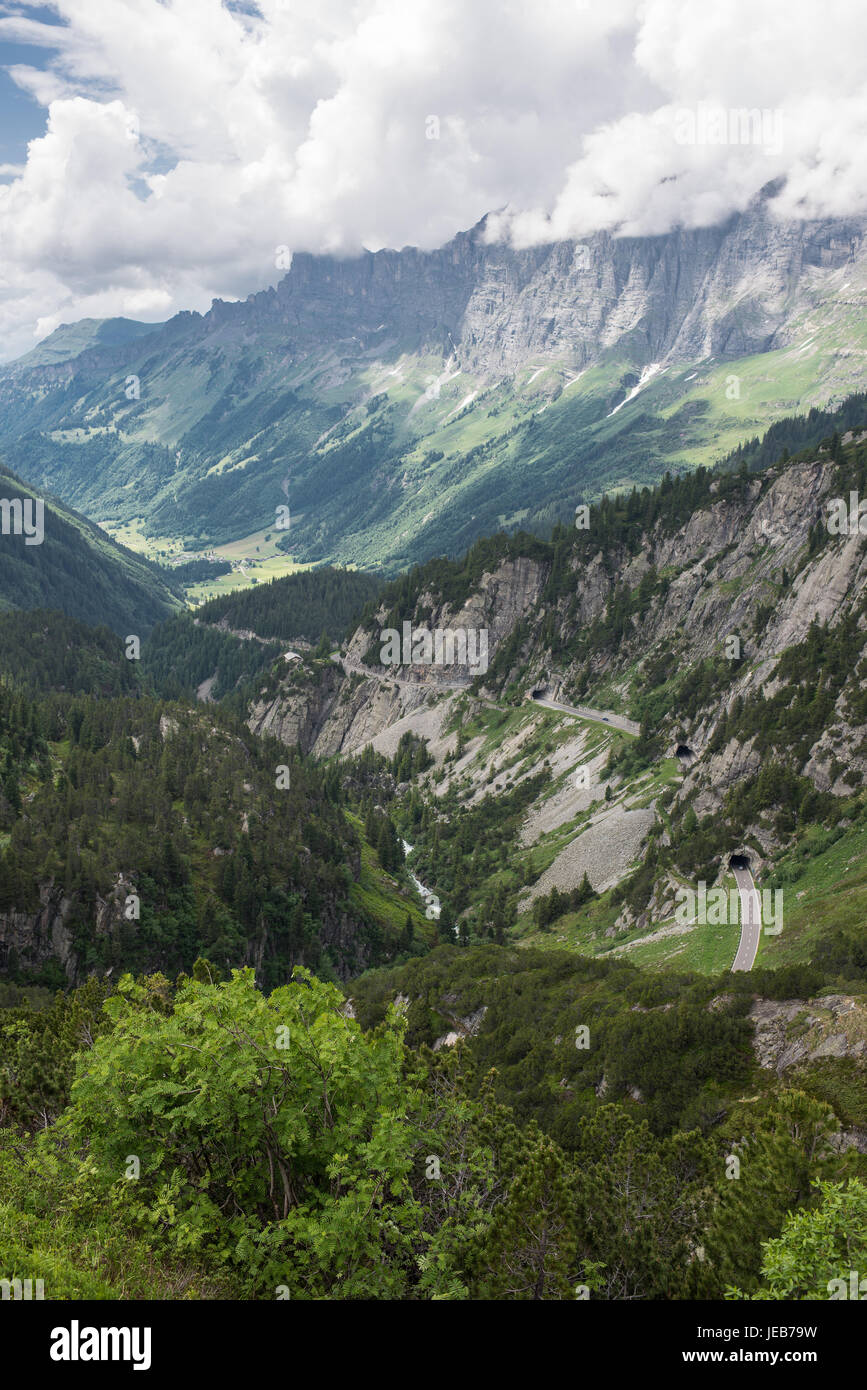 Alps panorama at the sustenpass hi-res stock photography and images - Alamy