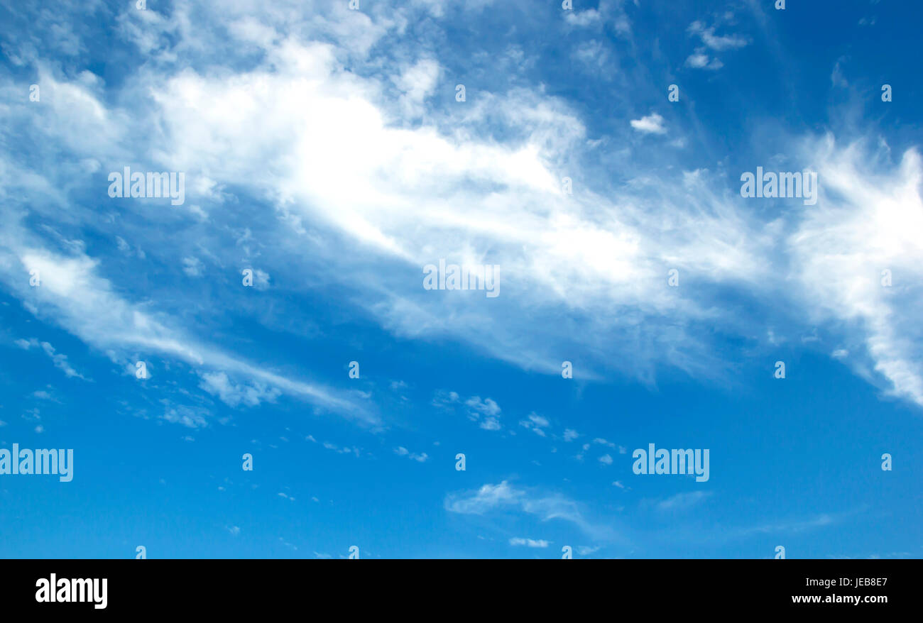 Sky fresh air nature abstract background with white clouds Stock Photo ...