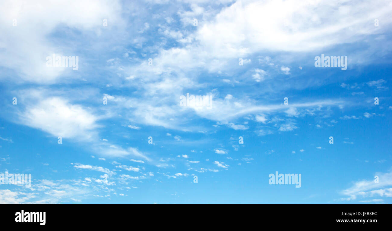Sky fresh air nature abstract background with white clouds Stock Photo ...