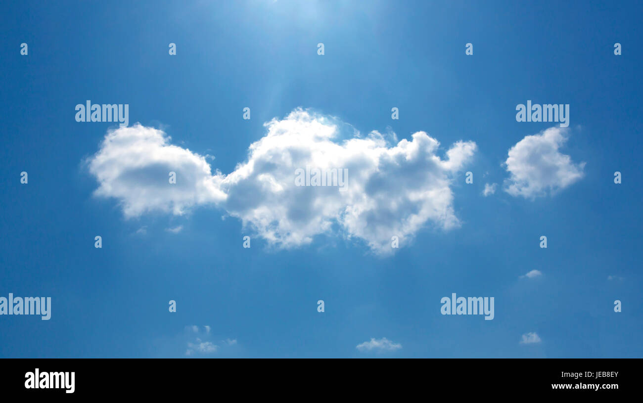 Sky fresh air nature abstract background with white clouds Stock Photo ...