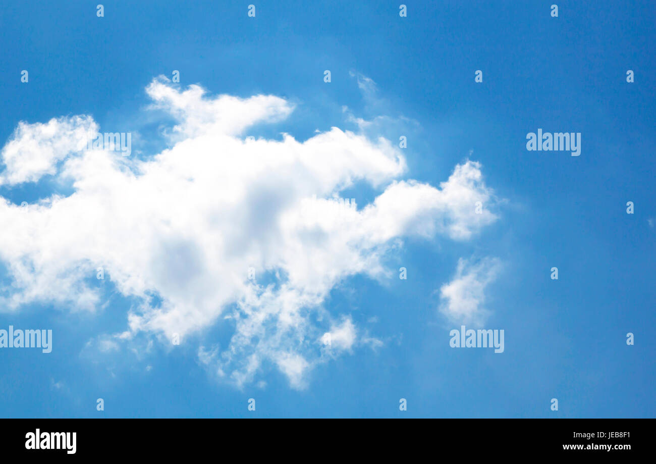 Sky fresh air nature abstract background with white clouds Stock Photo ...