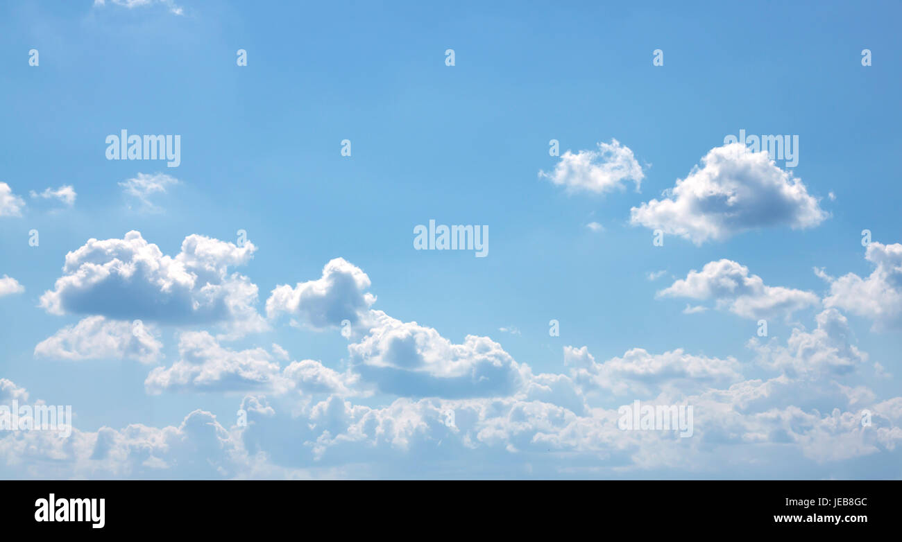 Sky fresh air nature abstract background with white clouds Stock Photo ...