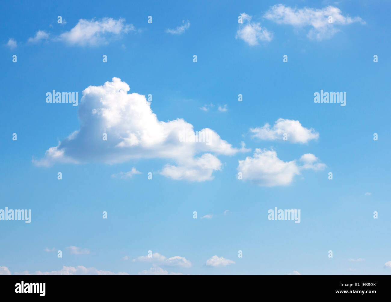 Sky fresh air nature abstract background with white clouds Stock Photo ...