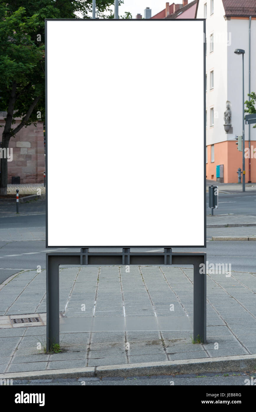 Blank ad space hi-res stock photography and images - Alamy