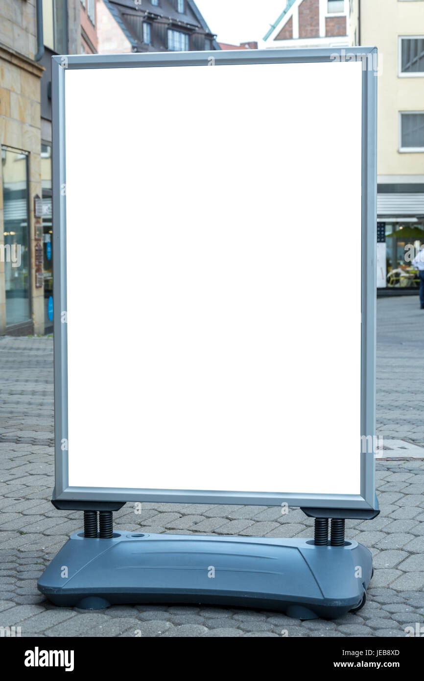 Blank ad space city hi-res stock photography and images - Alamy