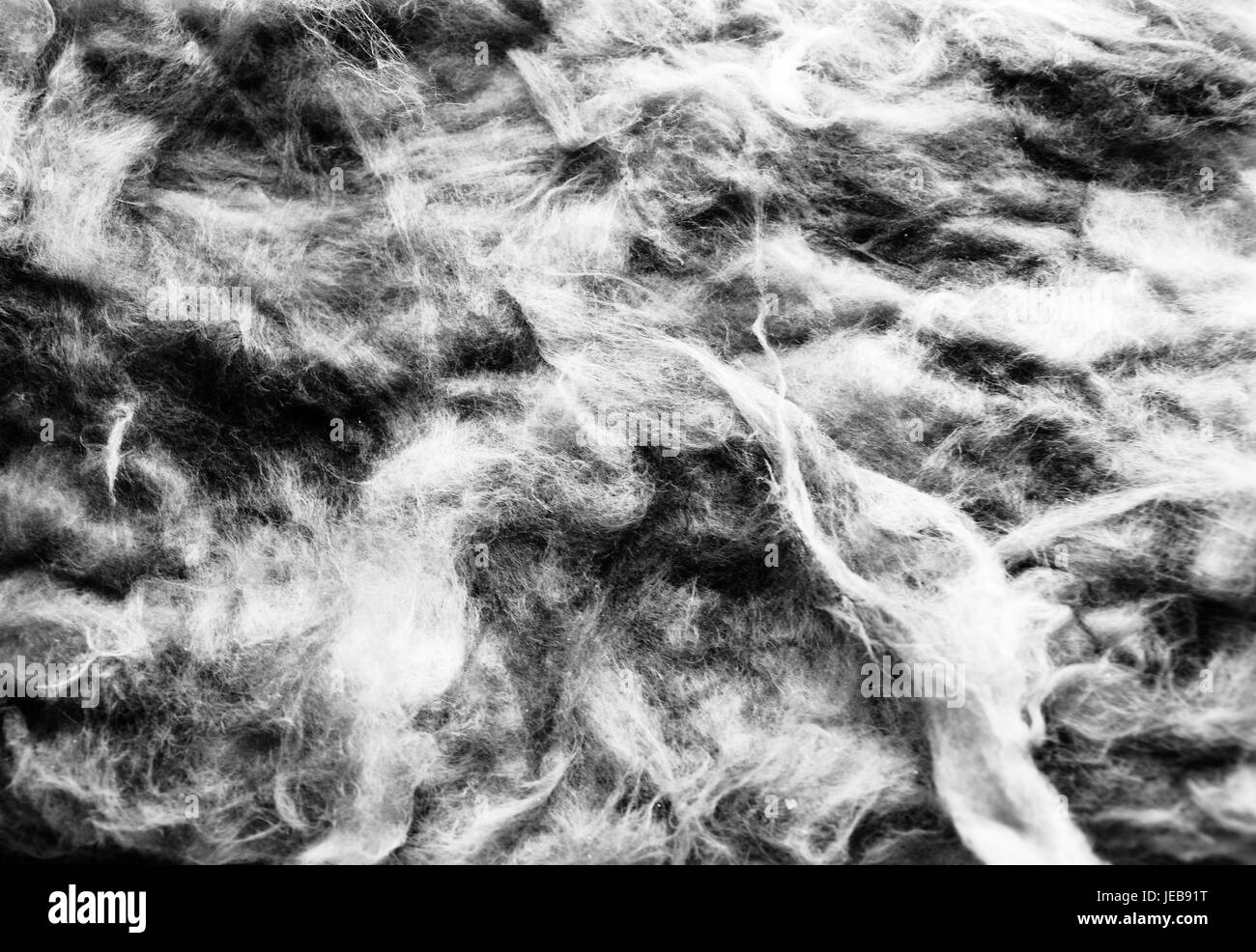 Thermal insulation house mineral wool Black and White Stock Photos ...